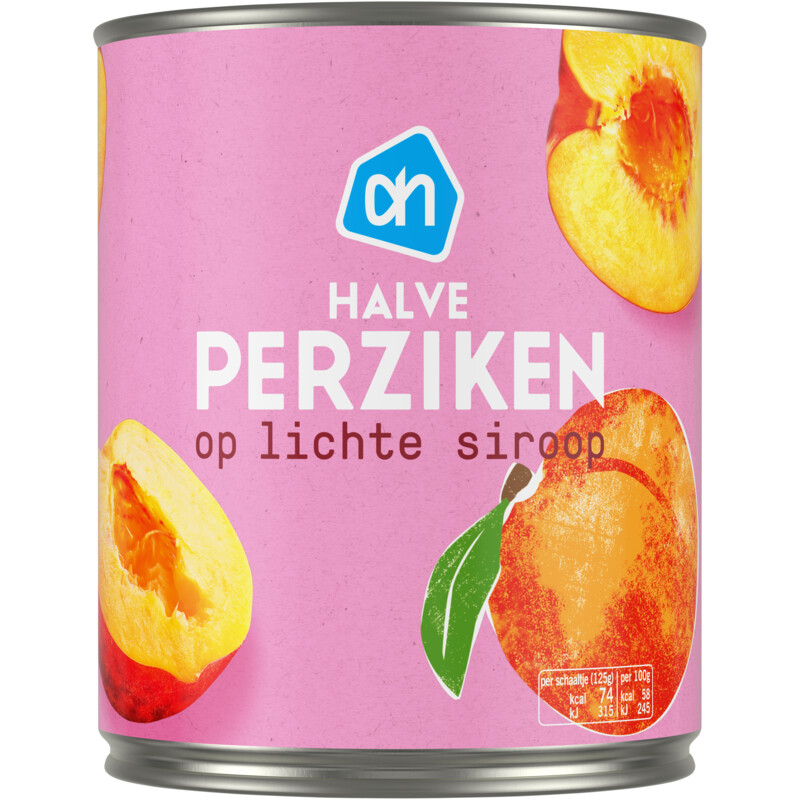 AH Halve perziken op lichte siroop reserveren | Albert Heijn