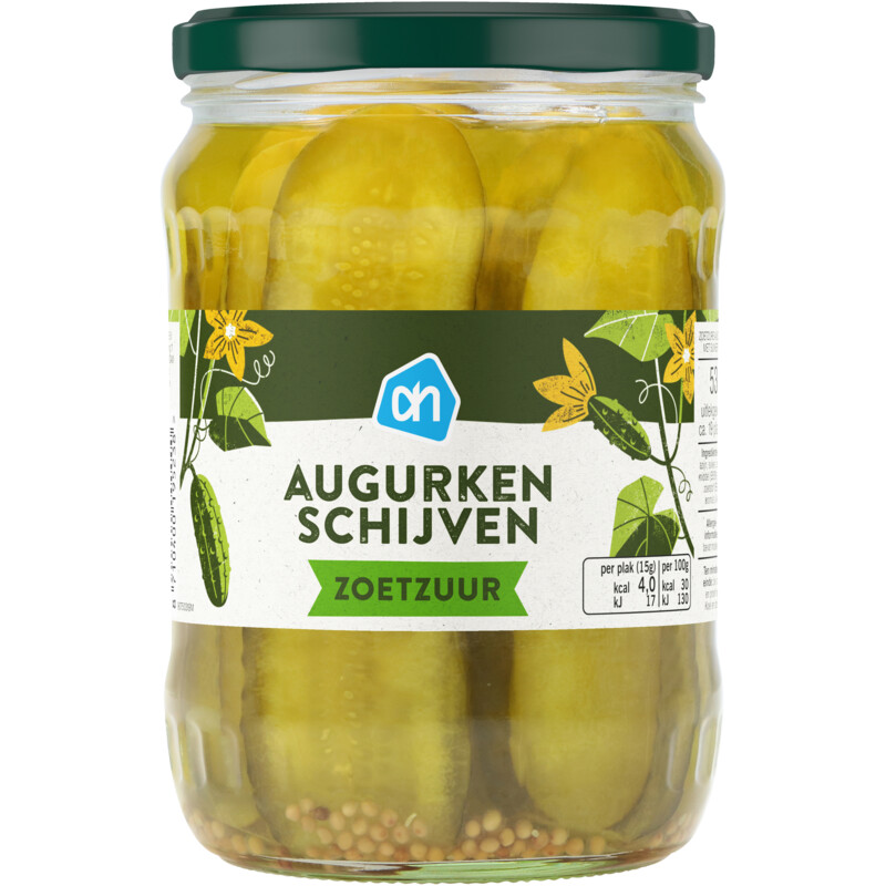 AH Augurken schijven zoetzuur reserveren | Albert Heijn