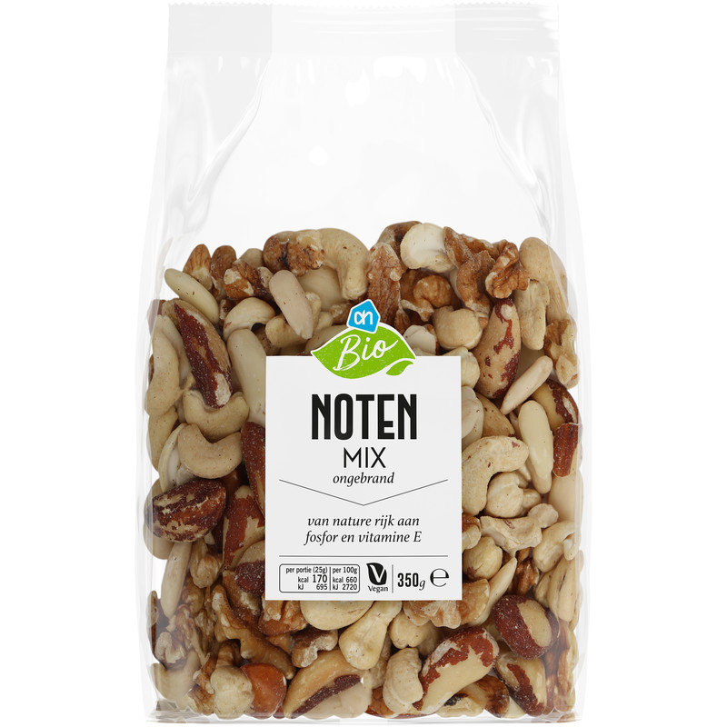 AH Biologisch Notenmix ongebrand bestellen | Albert Heijn AH Biologisch Notenmix ongebrand bestellen | Albert Heijn