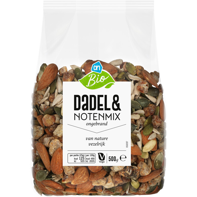 AH Biologisch Dadel & notenmix ongebrand reserveren | Albert Heijn
