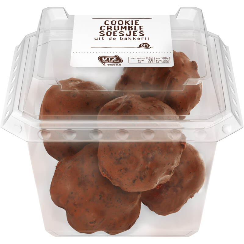 Ah cookie crumble soesjes reserveren | Albert Heijn