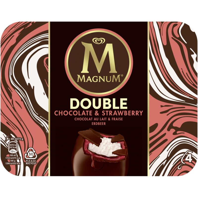 Magnum Double choc strawb bestellen | Albert Heijn