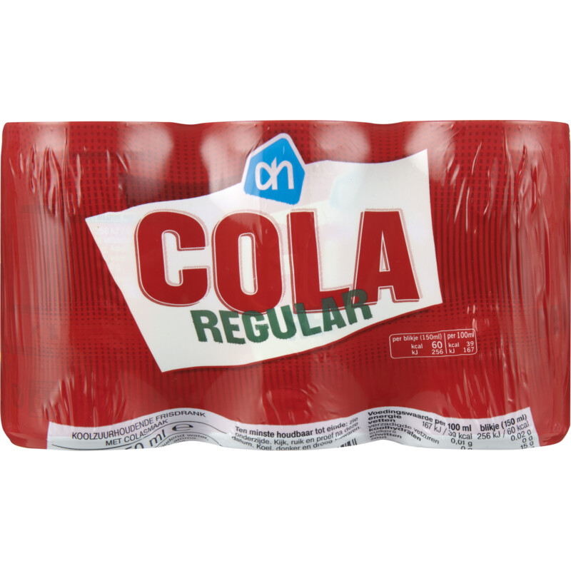 AH Cola regular mini 6-pack bestellen | Albert Heijn