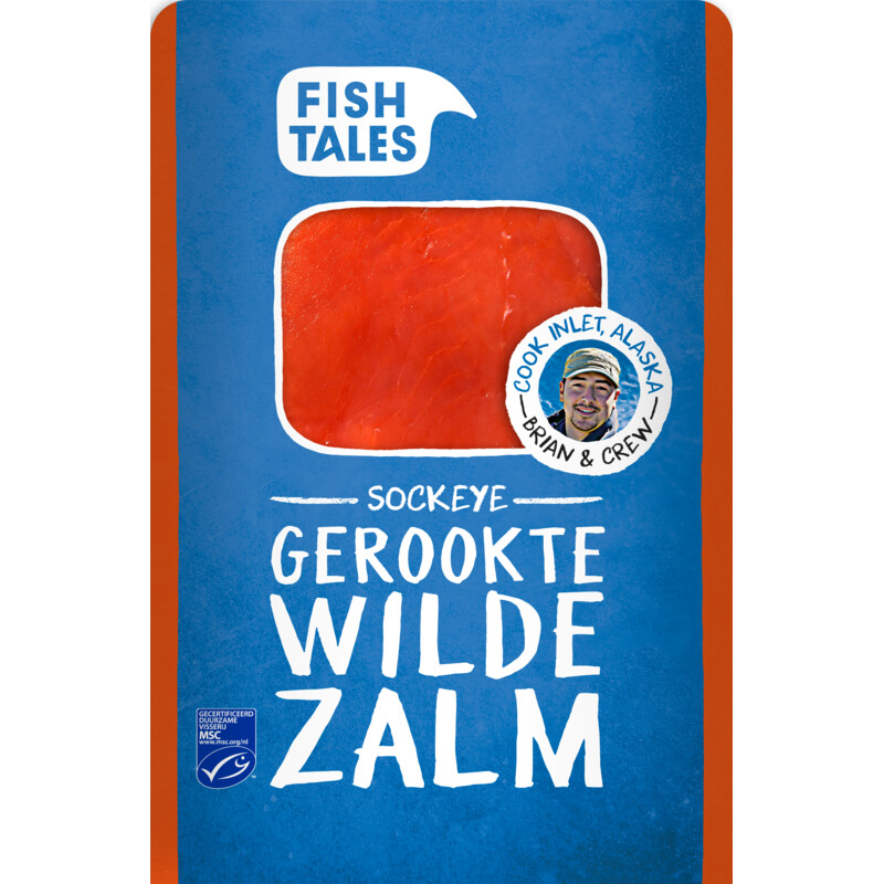 Fish Tales Sockeye gerookte wilde zalm reserveren | Albert Heijn