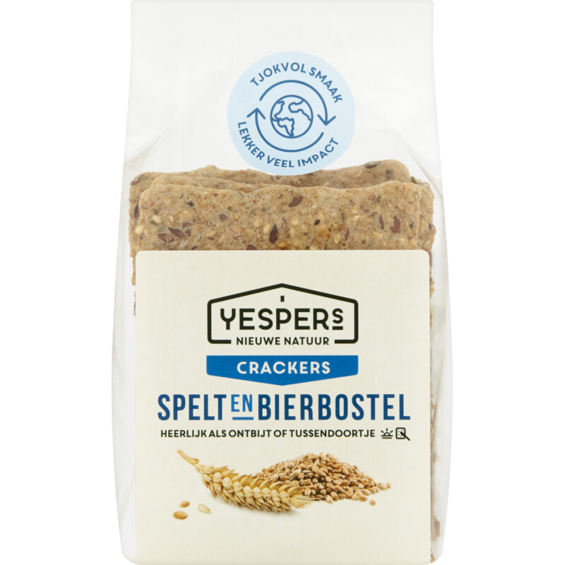 Yespers Crackers spelt & bierbostel bestellen | Albert Heijn