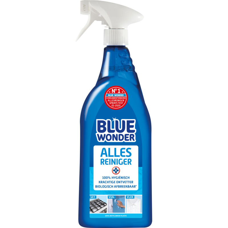 Blue Wonder Allesreiniger spray bestellen | ah.nl