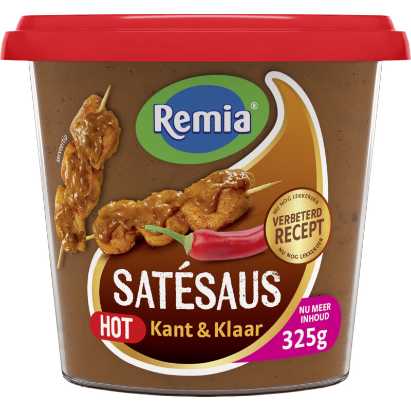 Remia Satésaus hot kant en klaar reserveren | Albert Heijn