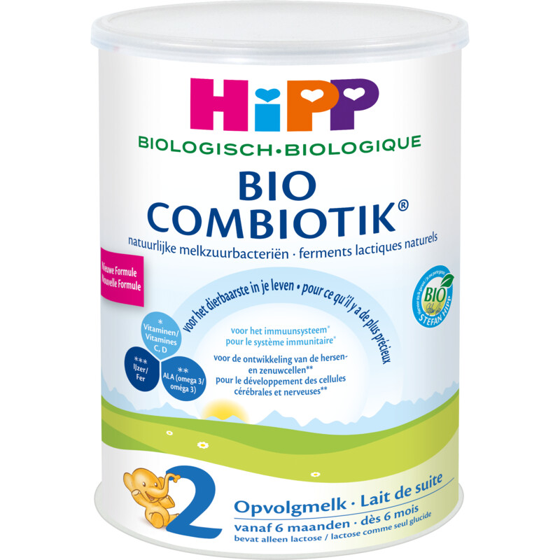 Hipp Opvolgmelk combiotik 2 6-12 mnd bio bestellen | Albert Heijn