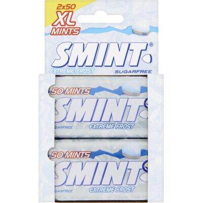 Smint XL tin extreme frost duopack reserveren | Albert Heijn