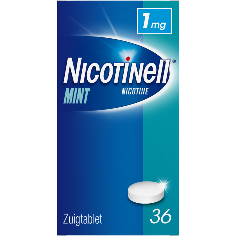 Nicotinell Mint zuigtablet 1mg stoppen met roken bestellen | Albert Heijn