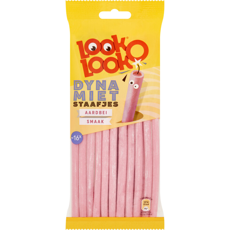 Look-O-Look Dynamietstaafjes aardbei reserveren | Albert Heijn