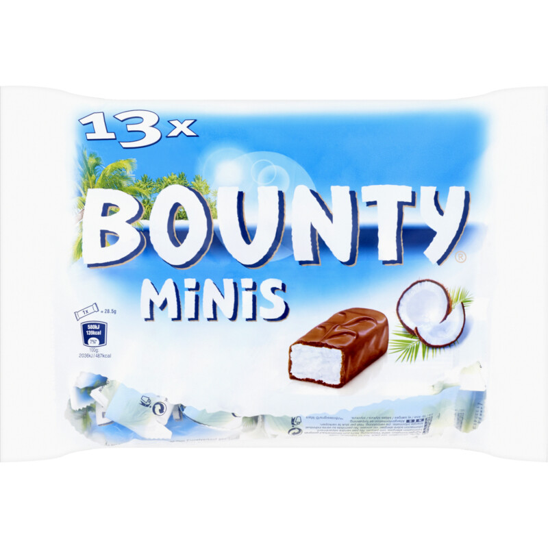 Bounty Minis 13x reserveren | Albert Heijn