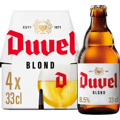 duvel blond 4 pack