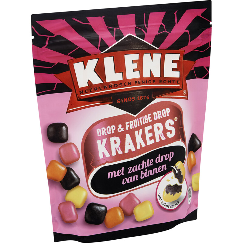 Klene Krakers drop-fruitige drop-kokos bestellen | Albert Heijn