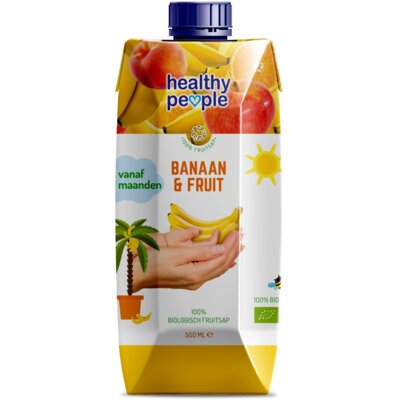 Healthy people Banaan & fruit bio fruitsap bestellen | Albert Heijn