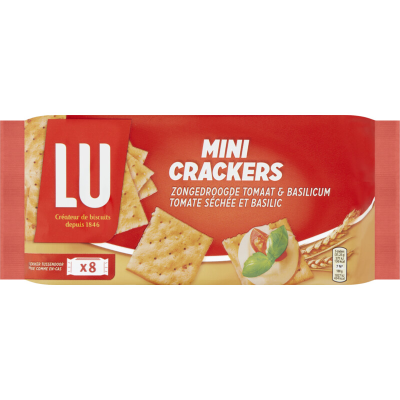 LU Mini crackers tomaat & basilicum reserveren | Albert Heijn