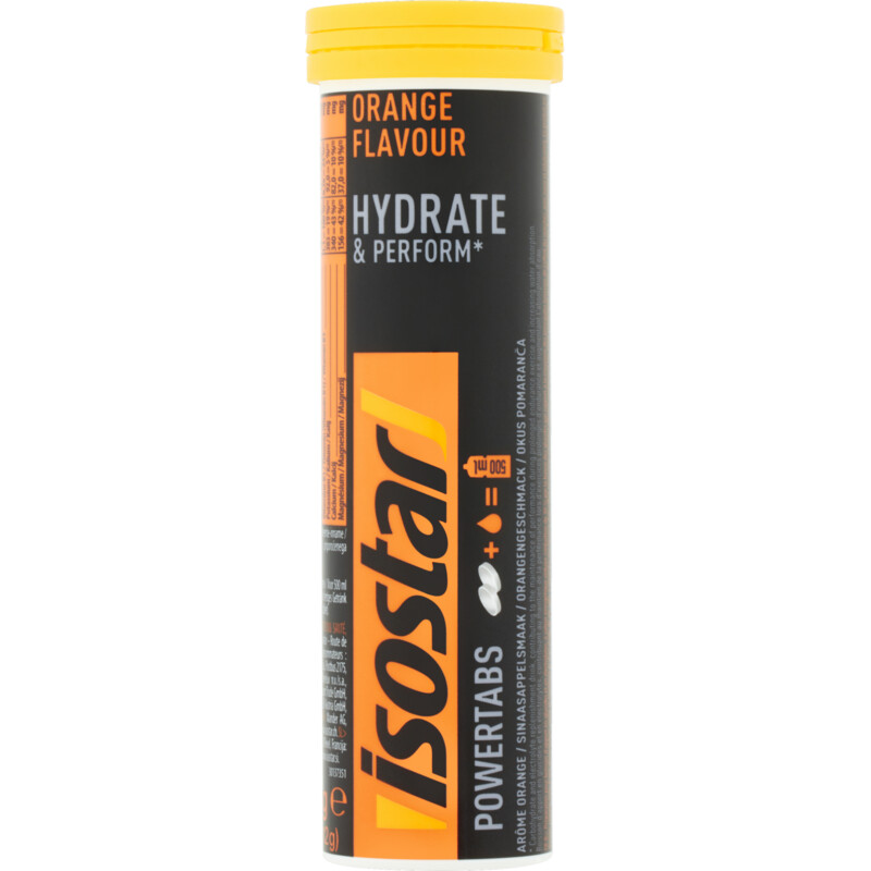Isostar Hydrate & perform powertabs orange bestellen | Albert Heijn