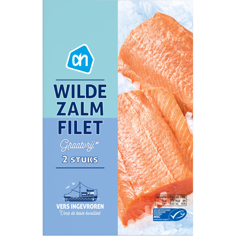 AH Wilde zalmfilet bestellen | Albert Heijn