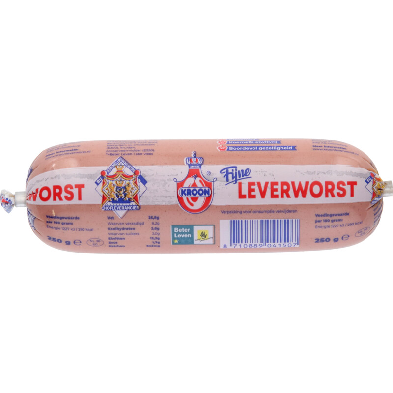 Kroon Fijne leverworst bestellen | Albert Heijn