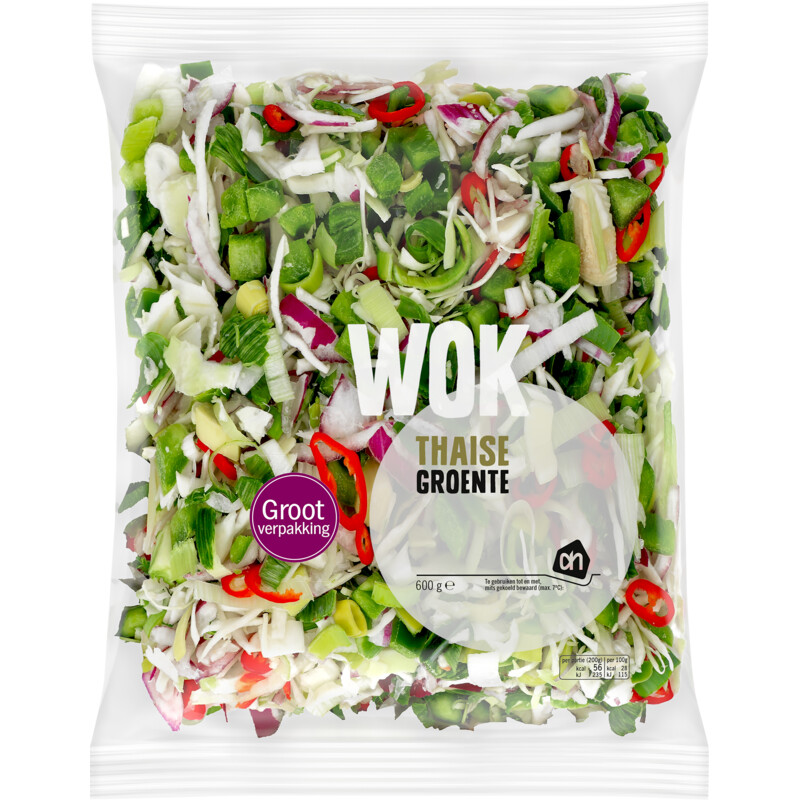 AH Wokgroente Thais grootverpakking reserveren | Albert Heijn