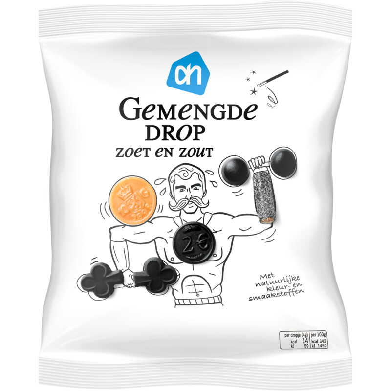 AH Gemengde drop zoet en zout bestellen | ah.nl