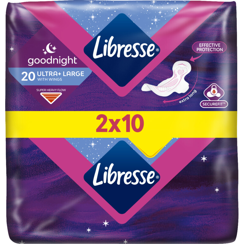 Libresse Ultra goodnight wing bigpack bestellen | Albert Heijn