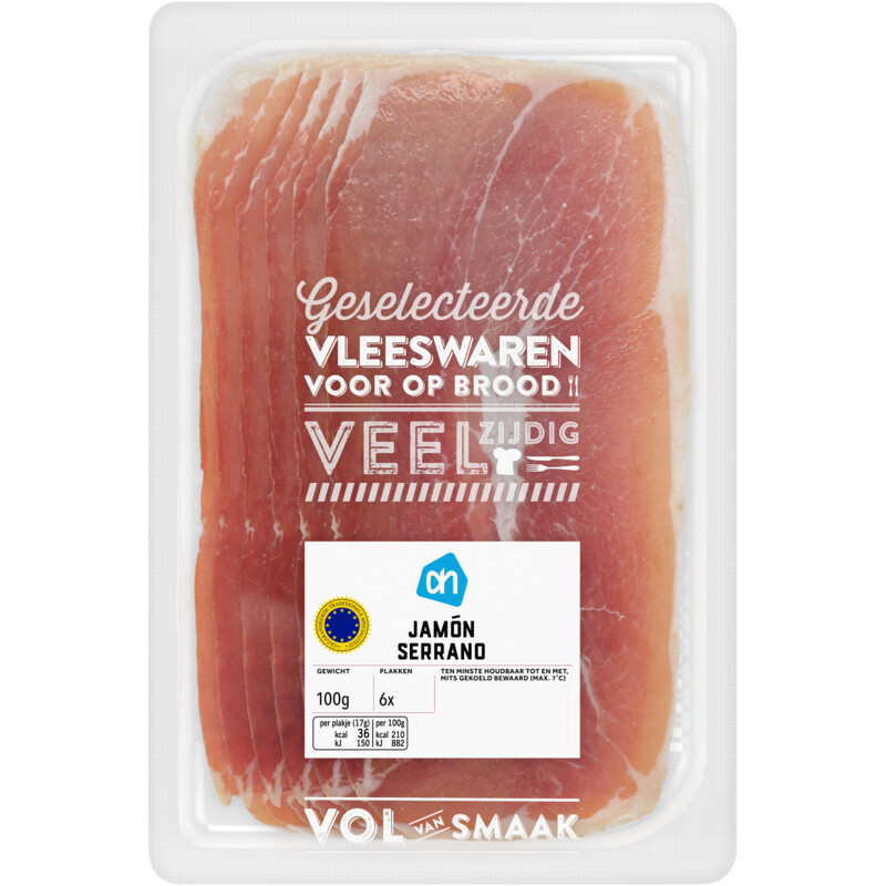 AH Jamon serrano bestellen | ah.nl