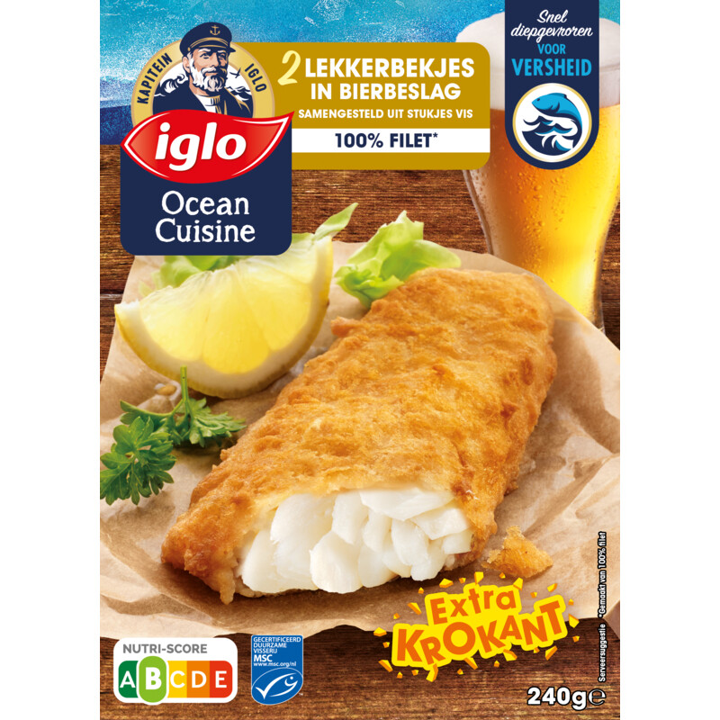 Iglo Lekkerbekjes in bierbeslag bestellen | ah.nl