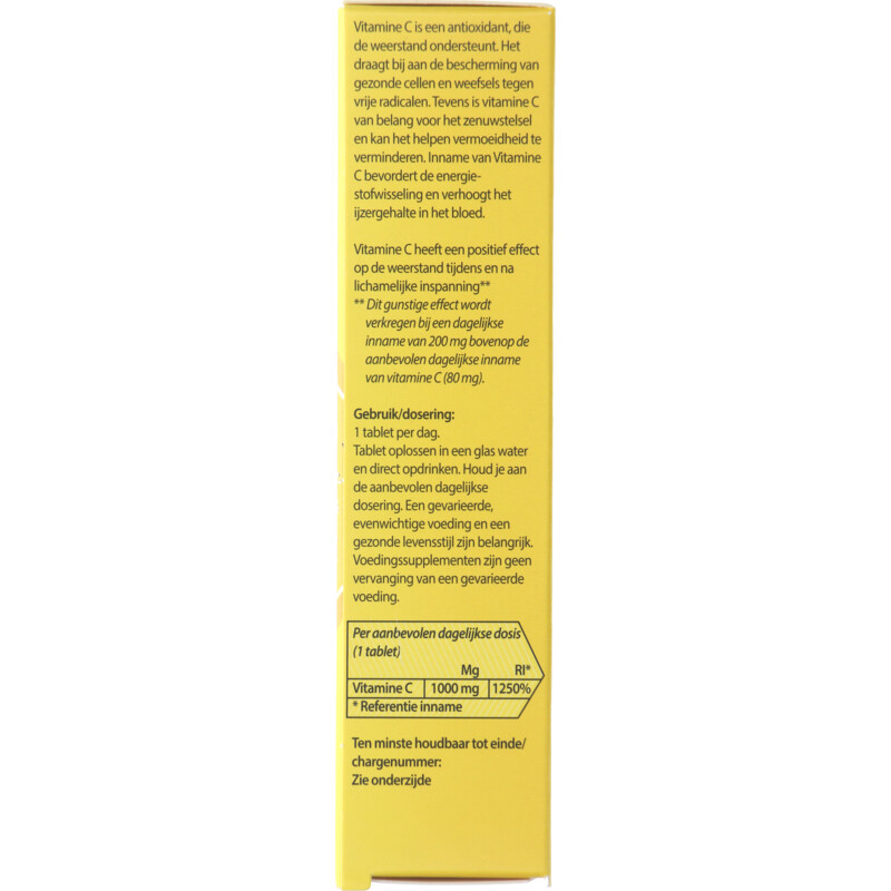 Roter Vitamine C 1000mg abrikoos bruistablet reserveren | Albert Heijn