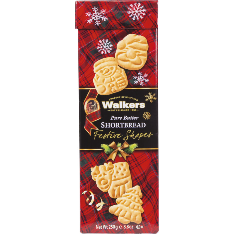 Walkers Shortbread festive shapes bestellen | Albert Heijn