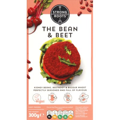 Strong roots Bean & beet burger bestellen | Albert Heijn
