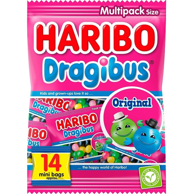 Haribo Dragibus multipack bestellen | ah.nl