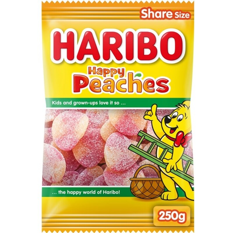 Haribo Happy peaches bestellen | Albert Heijn