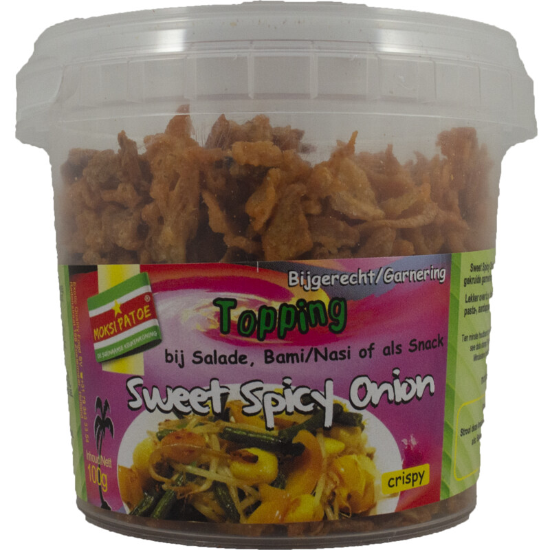 Moksi Patoe Sweet spicy onion topping bestellen | Albert Heijn
