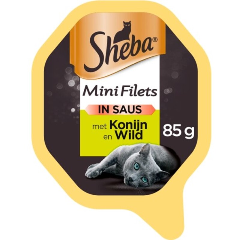 Sheba Mini filets in saus konijn & wild bestellen | Albert Heijn