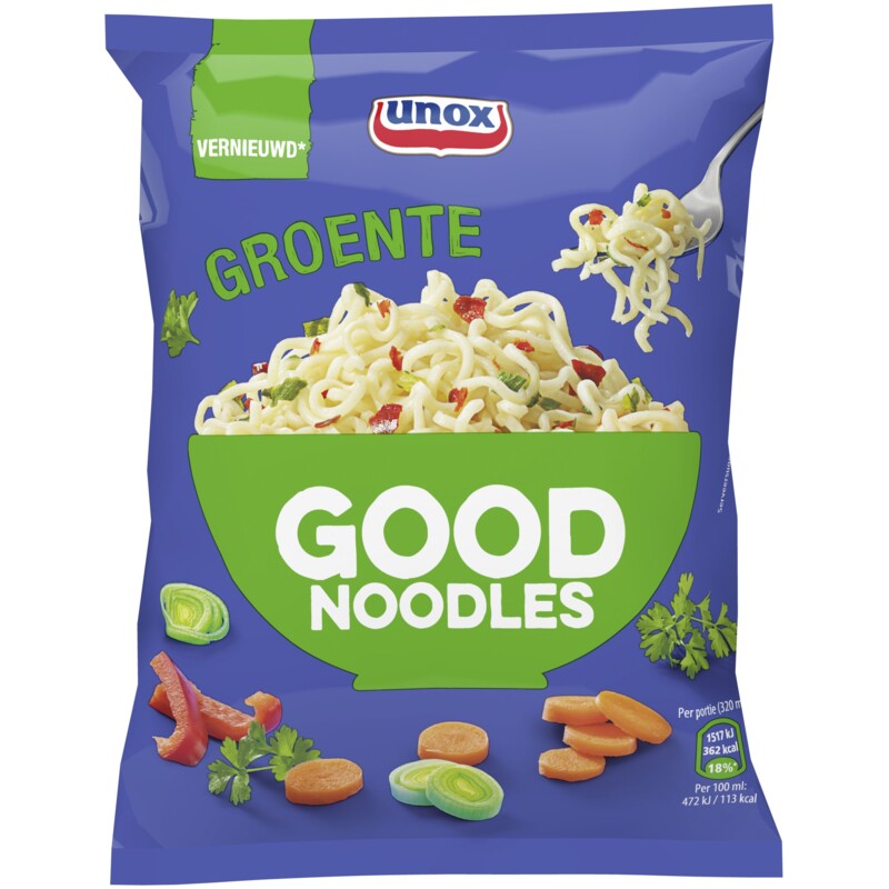 Unox Good noodles groente bestellen | ah.nl