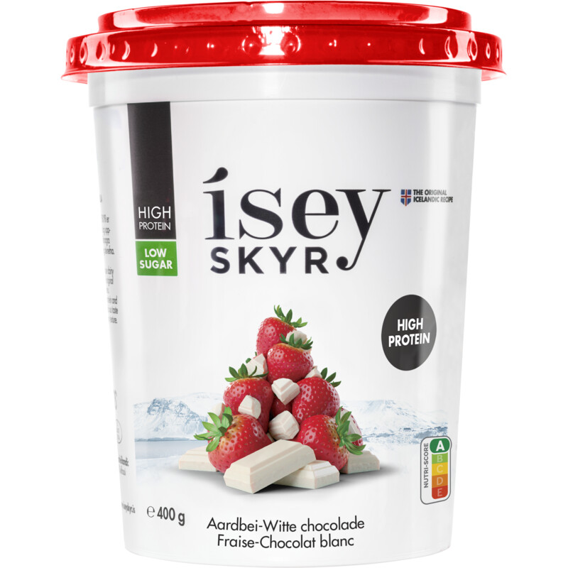 Isey Skyr aardbei witte chocolade reserveren | Albert Heijn