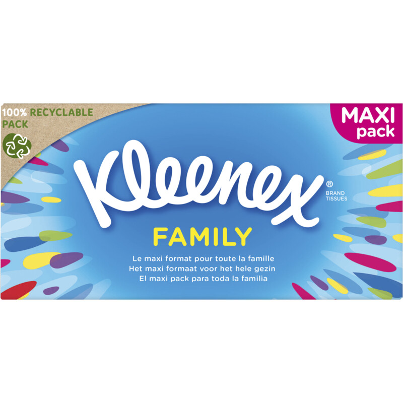 Kleenex Family maxi pack tissues reserveren | Albert Heijn