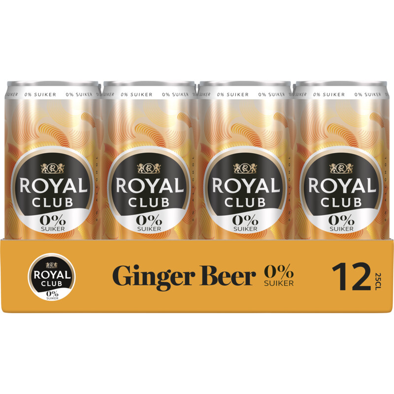 Royal Club Ginger beer 0% 12-pack bestellen | Albert Heijn Royal Club Ginger beer 0% 12-pack bestellen | Albert Heijn