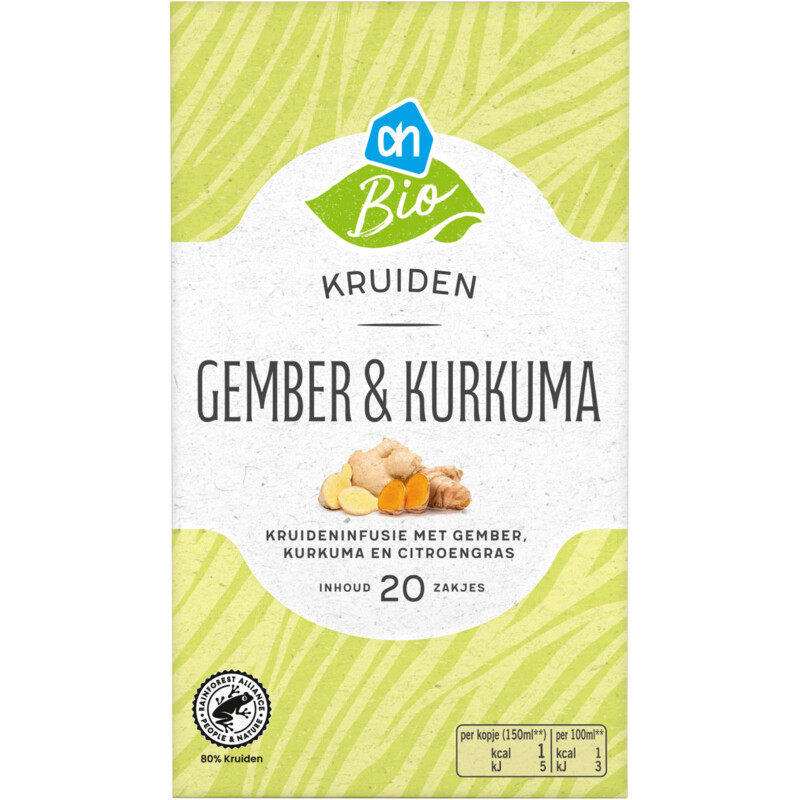AH Biologisch Kruiden gember kurkuma reserveren | Albert Heijn