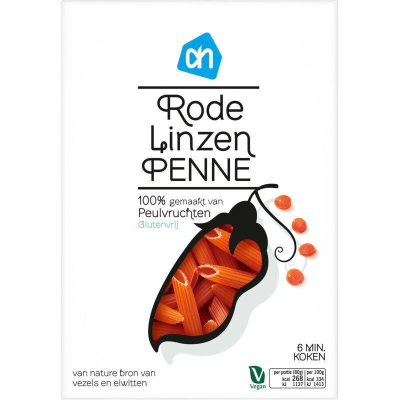 AH Rode linzen penne bestellen | ah.nl
