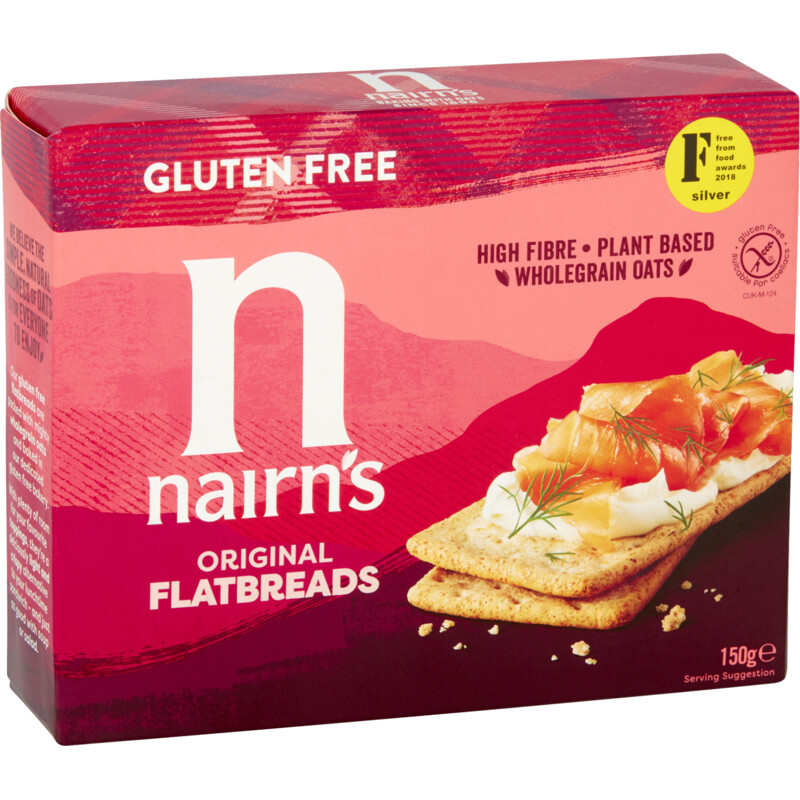 Nairn's Original flatbread glutenfree reserveren | Albert Heijn