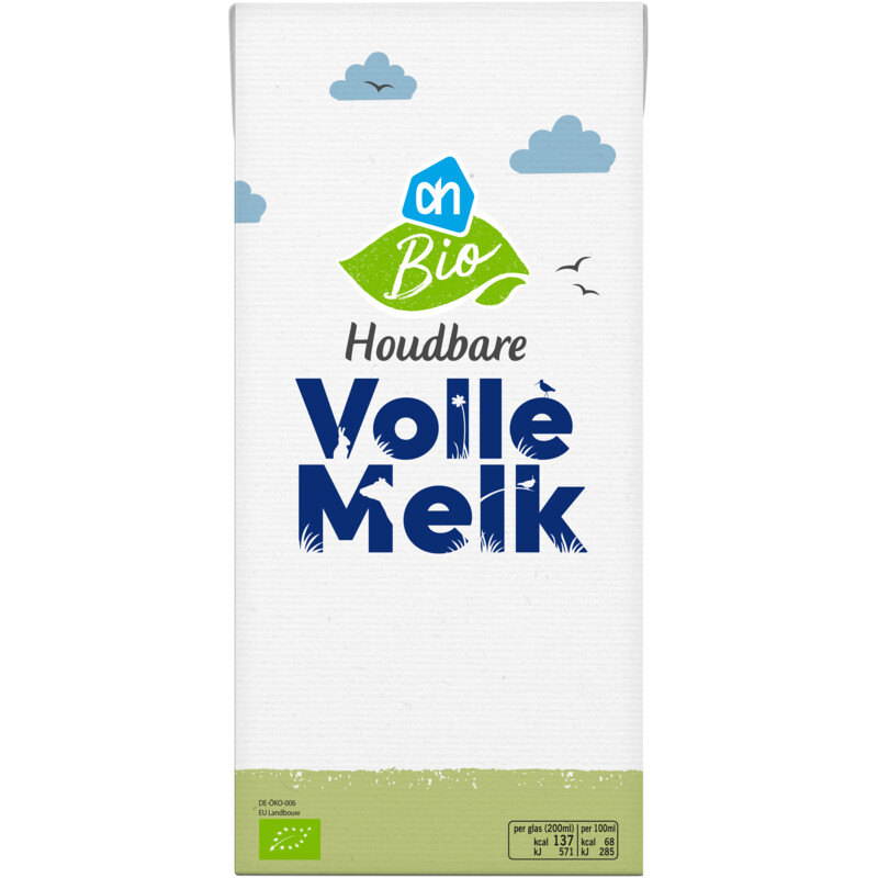 AH Biologisch Houdbare volle melk bestellen | ah.nl