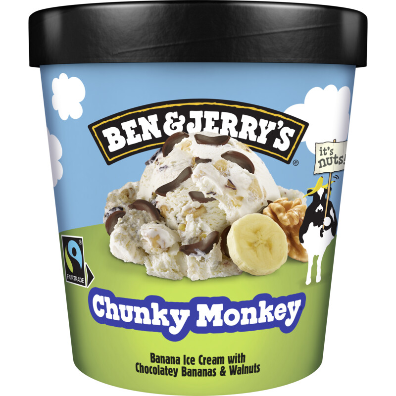 Ben & Jerry's Chunky monkey bestellen | Albert Heijn