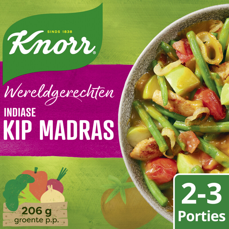 Knorr Wereldgerechten Indiase kip madras reserveren | Albert Heijn