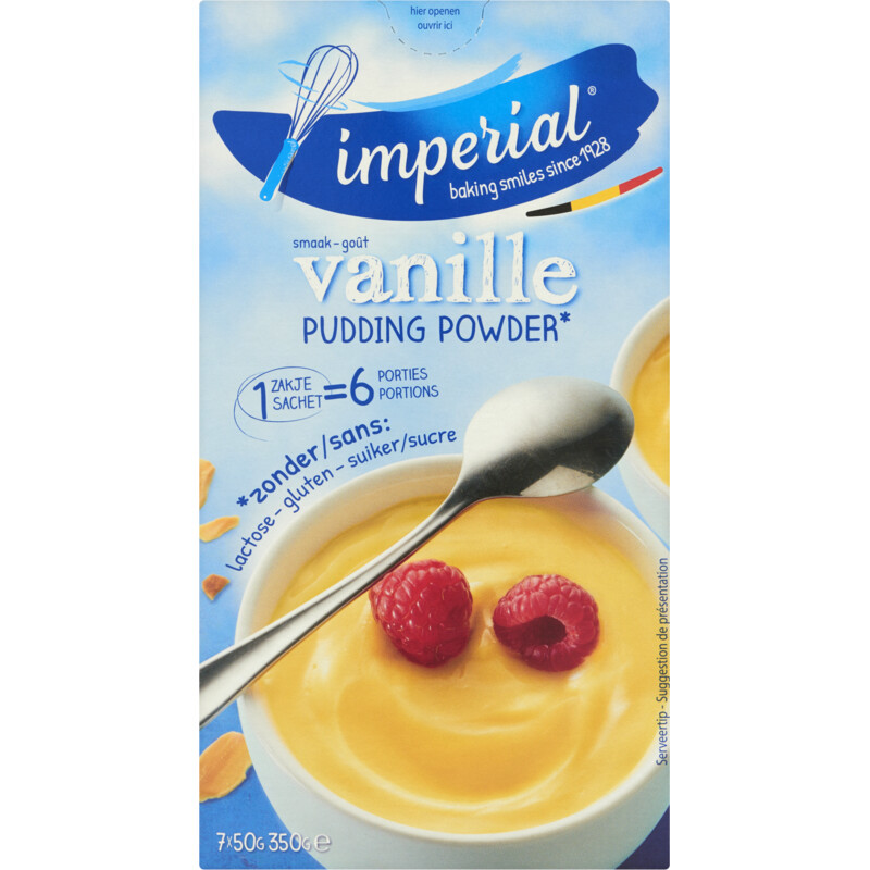 Imperial Pudding vanille maxipack bel reserveren | Albert Heijn