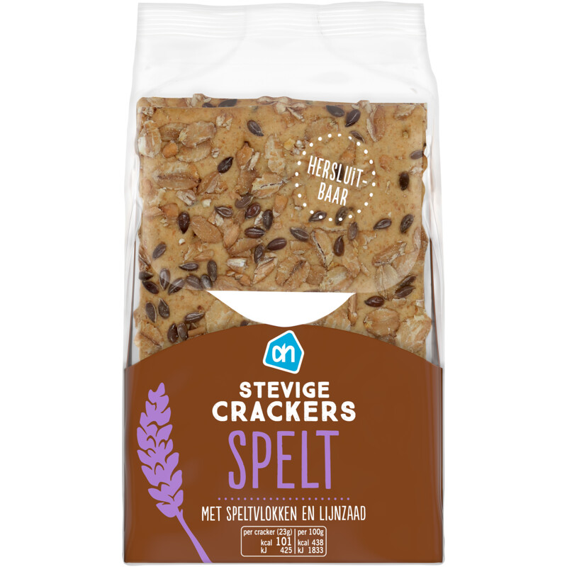 AH Stevige crackers spelt bestellen | Albert Heijn