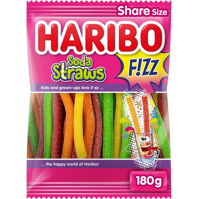 Haribo Soda straws f!zz reserveren | Albert Heijn