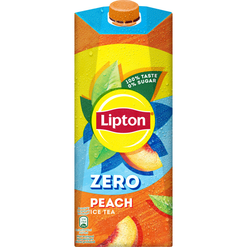Lipton Ice tea peach zero sugar reserveren | Albert Heijn Lipton Ice tea peach zero sugar reserveren | Albert Heijn