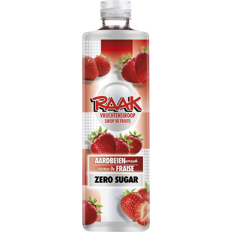 Raak Vruchtensiroop aardbeien zero sugar reserveren | Albert Heijn